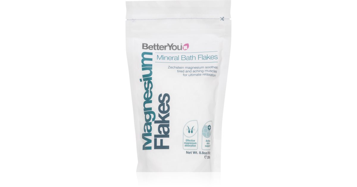 Magnesium flakes bath store