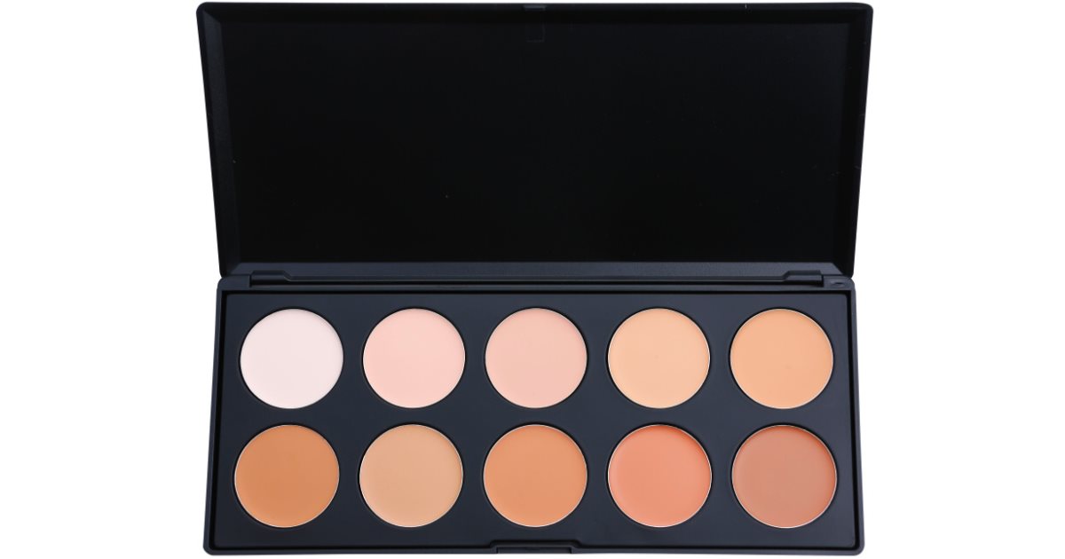 BH Cosmetics 10 Color paleta korektorów i podkładów