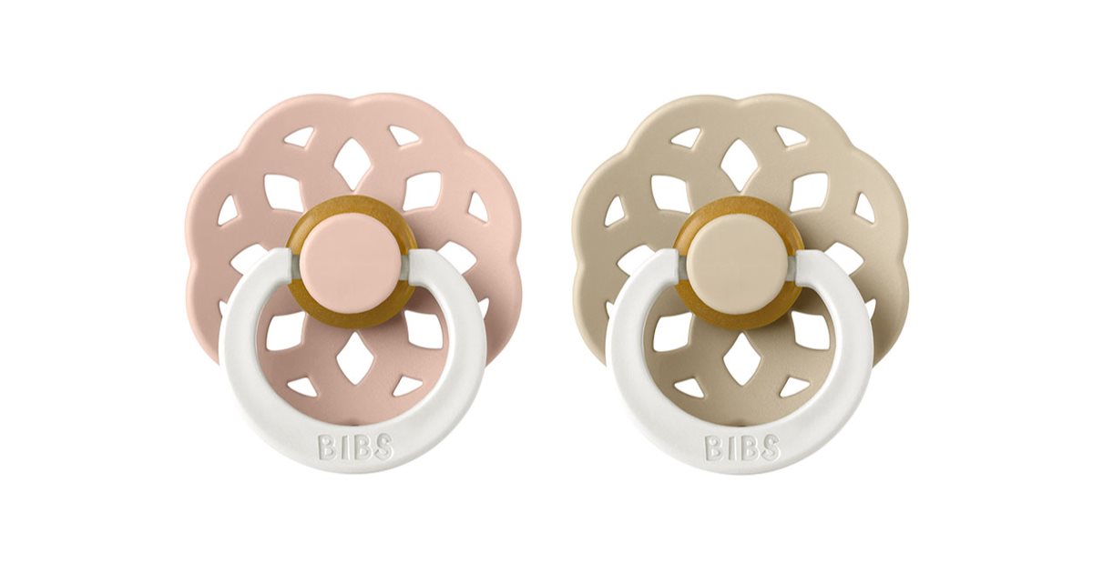 BIBS Boheme Natural Rubber Night Size 1: 0+ months биберон | notino.bg