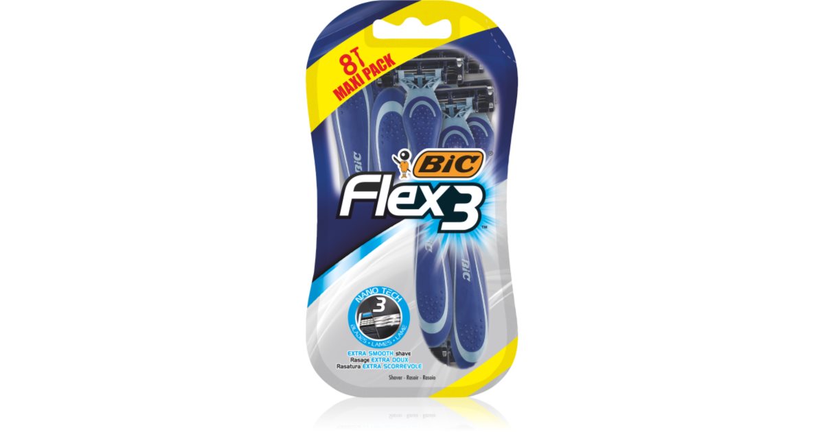 BIC FLEX3 Engångsrakhyvlar för män | notino.se