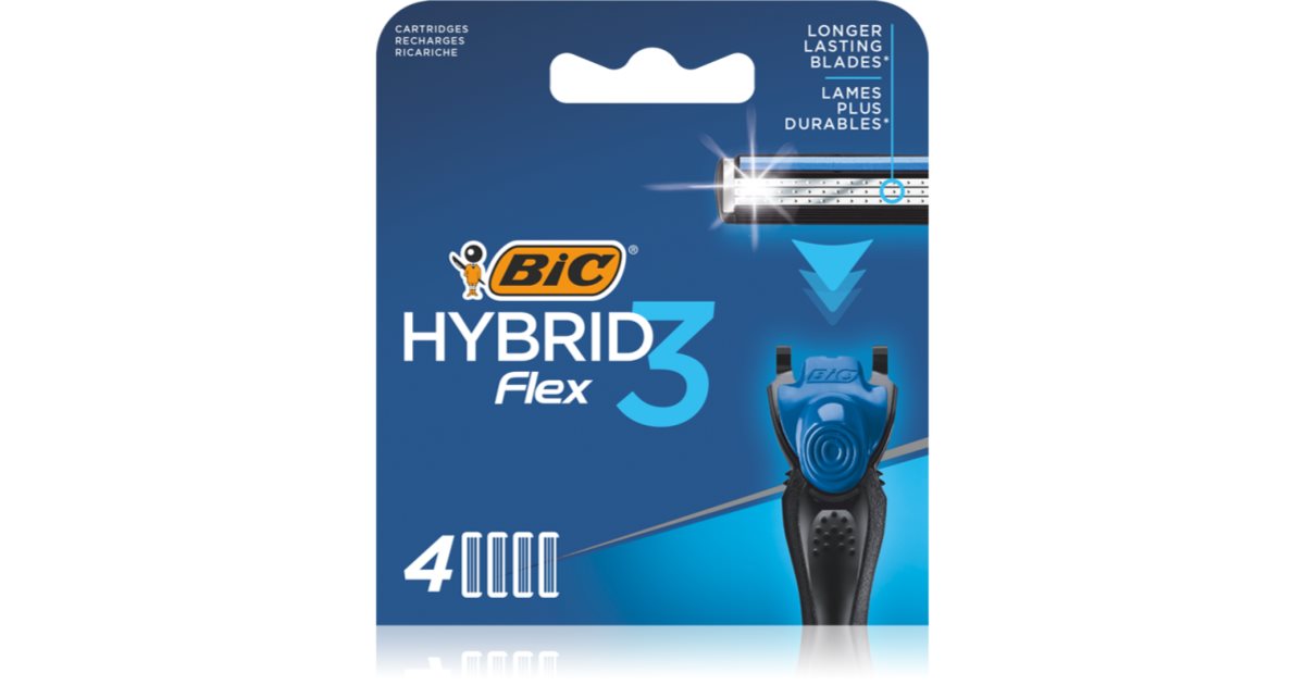 BIC FLEX3 Hybrid replacement blades | notino.co.uk