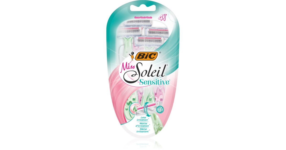 BIC Miss Soleil Sensitive rasoirs jetables pour femme | notino.fr