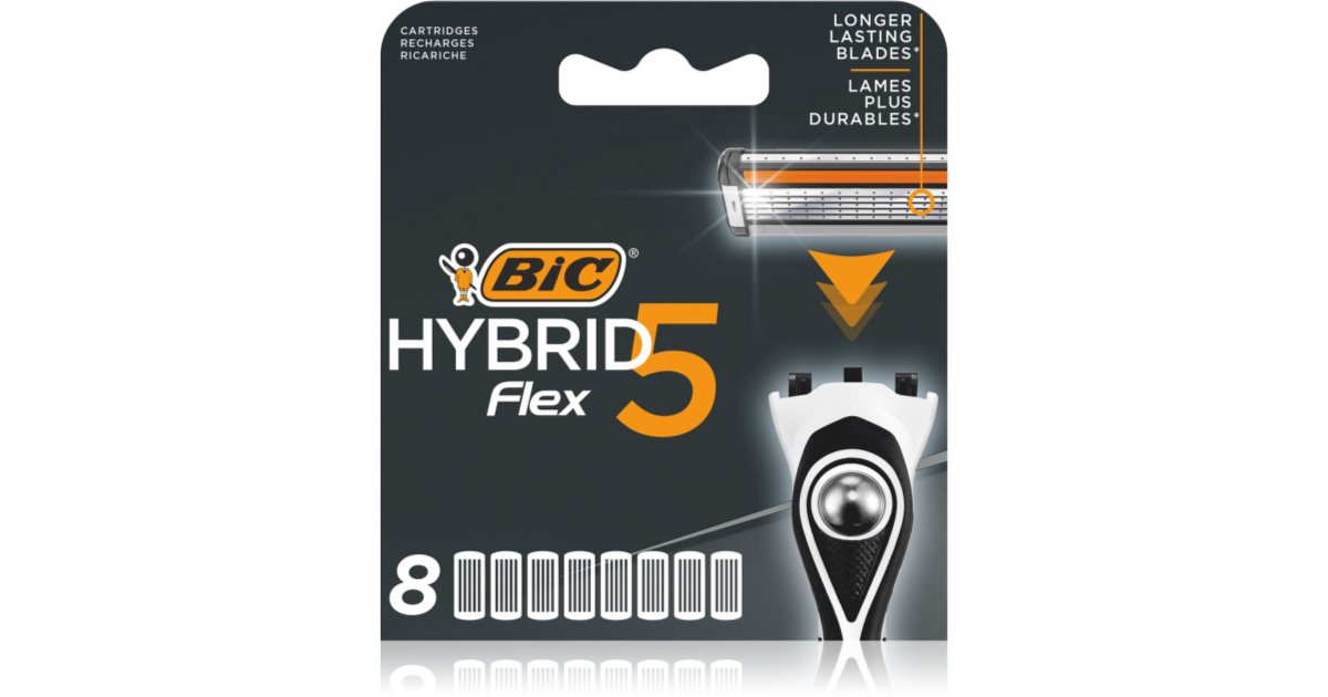 BIC FLEX5 Hybrid recarga de lâminas | notino.pt
