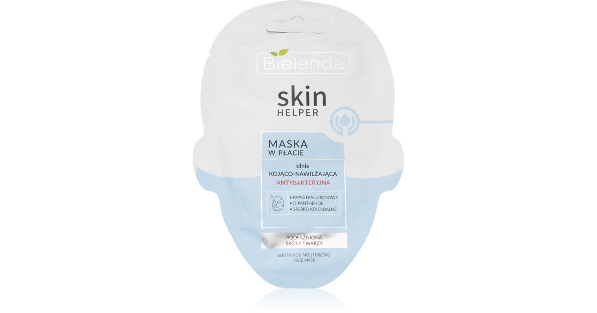 Bielenda Skin Helper beruhigende und hydratisierende Maske | Notino