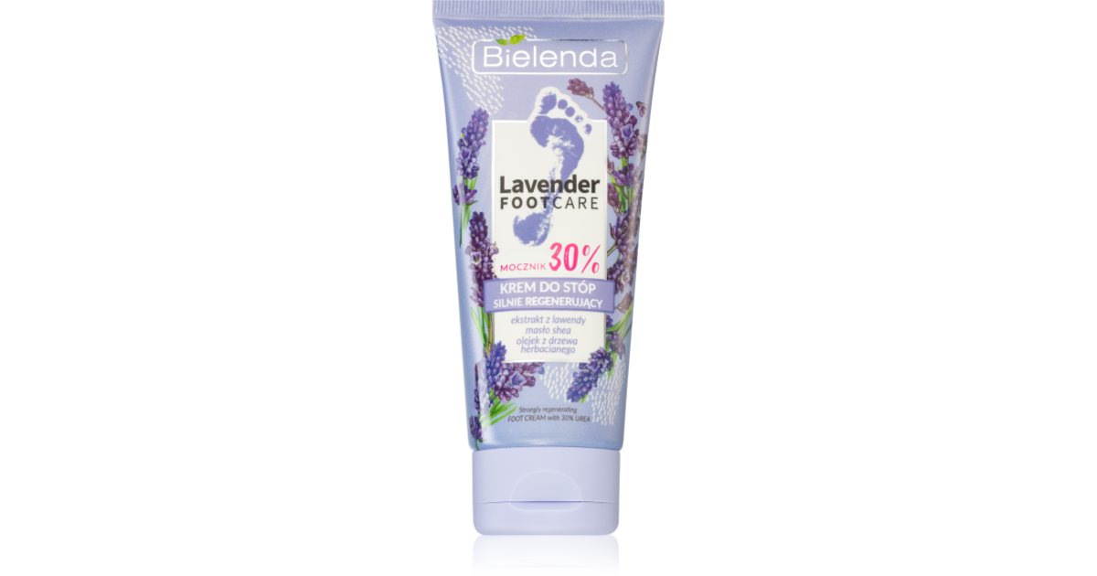 Bielenda Lavender Foot Care creme intensivo regenerador para pés ...