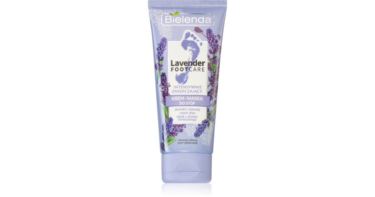 Bielenda Lavender Foot Care máscara cremosa para pés | notino.pt