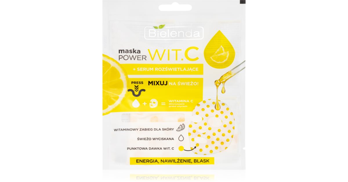 Bielenda Power Vit. C Lemon Radiance Care for Face | notino.ie