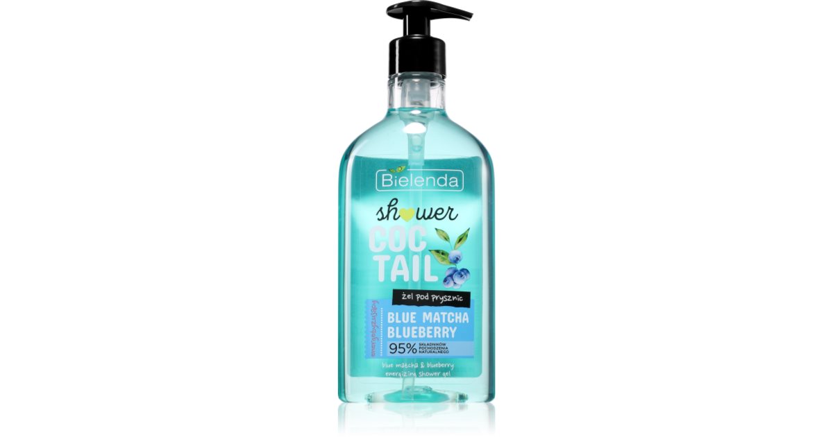 Bielenda Shower Coctail Blue Matcha + Blueberry gel douche booster d ...