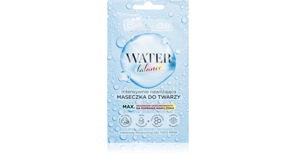Bielenda Water Balance hydrating face mask | notino.co.uk