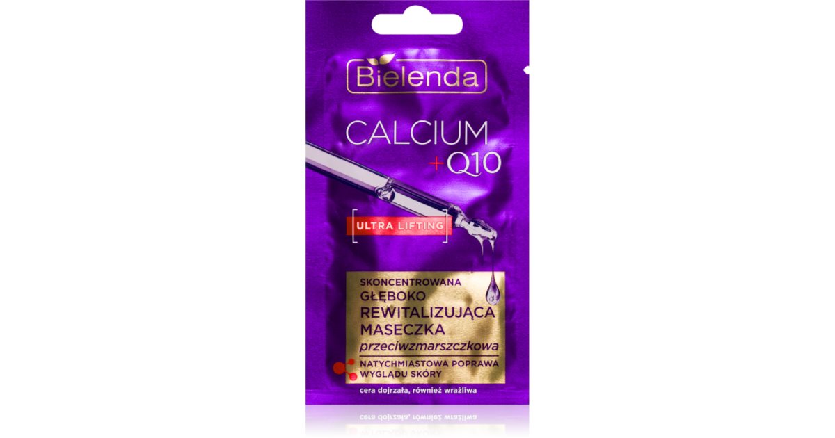 Bielenda Calcium + Q10 Concentrated deeply revitalizing anti-wrinkle ...