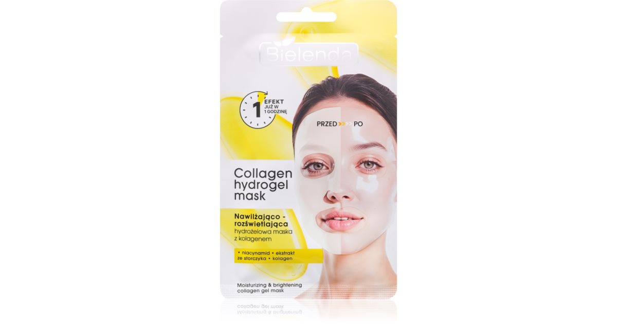 Відгуки про Bielenda Collagen Hydrogel Mask гідрогелева маска з ...