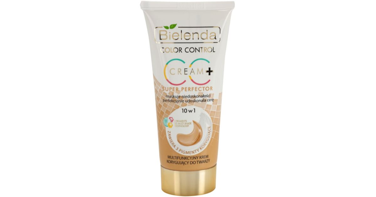 Bielenda Color Control Super Perfector CC Cream For Unified Skin Tone ...