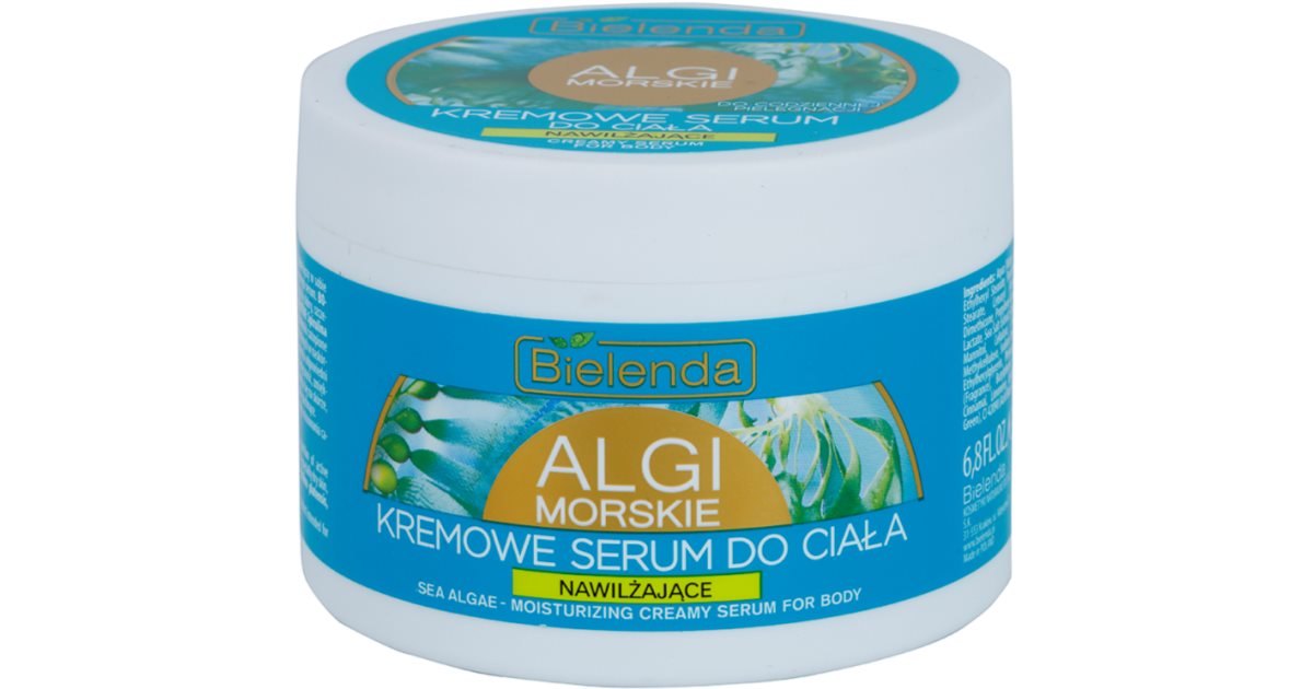 Bielenda Sea Algae Moisturizing Cream Body Serum For Skin Tightening ...