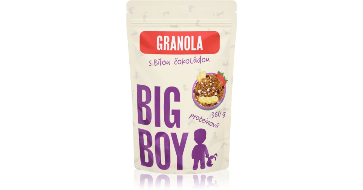 Big Boy Protein granola with white chocolate by @kamilasikl granola s ...