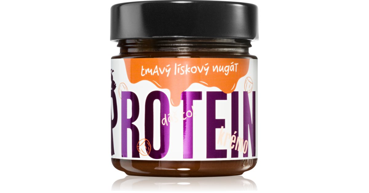 Big Boy Protein Kremo Tmavý lískový nugát proteinová pomazánka s ...
