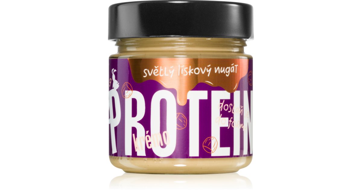 Big Boy Protein Kremo White Nougat proteínová nátierka s orechmi ...