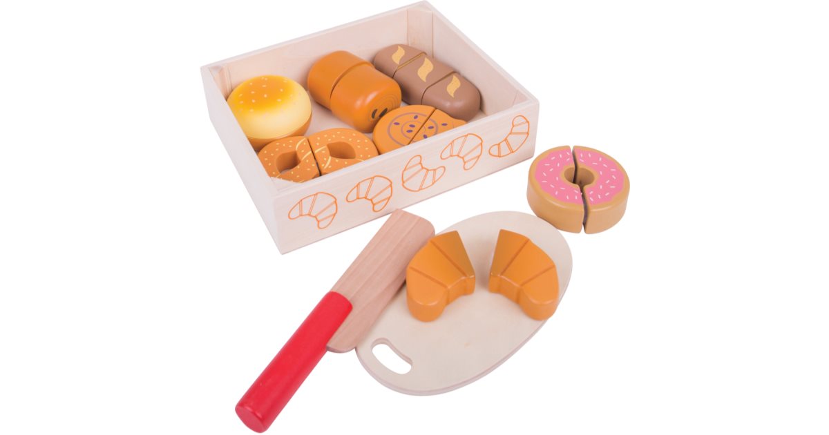 Bigjigs Toys Crate of Bread set de juguetes | notino.es