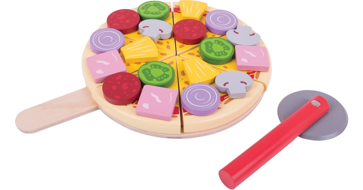 Bigjigs Toys Cutting Pizza toy set | notino.co.uk