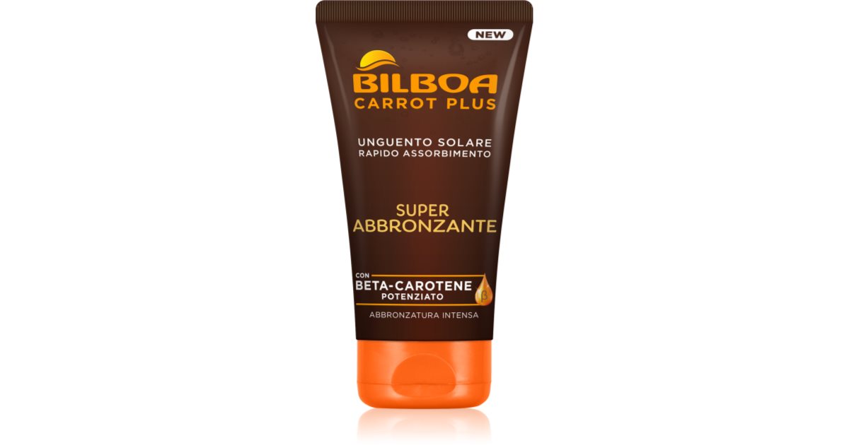 Bilboa Carrot Plus crème solaire sans facteur de protection solaire ...