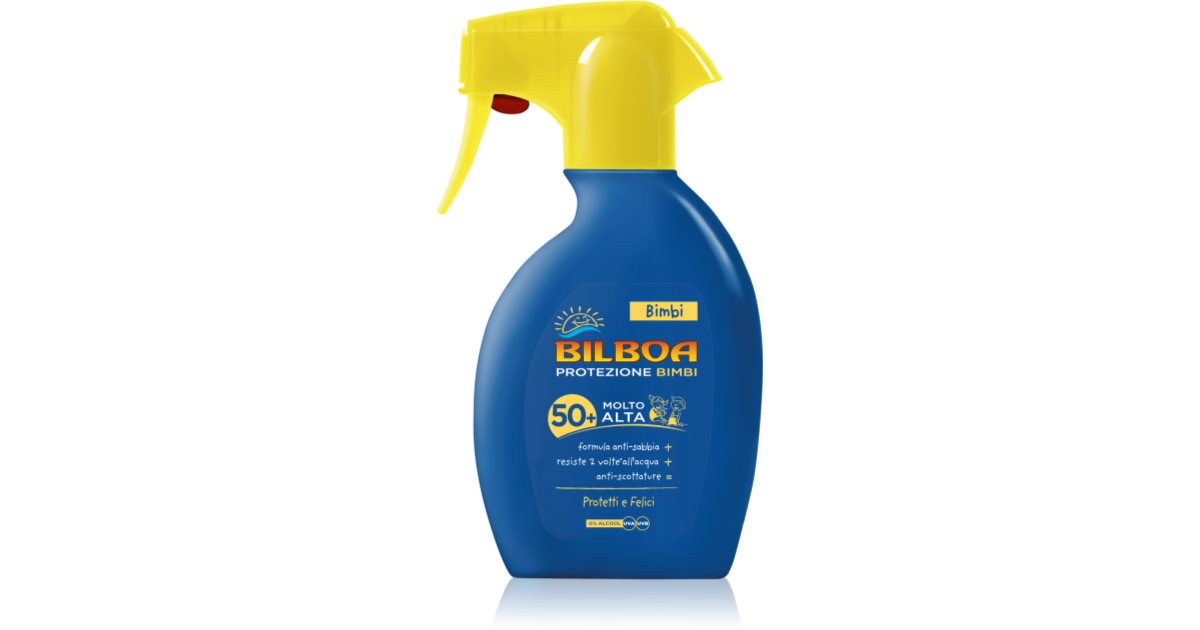 Bilboa Bimbi Trigger spray solaire SPF 50+ | notino.fr