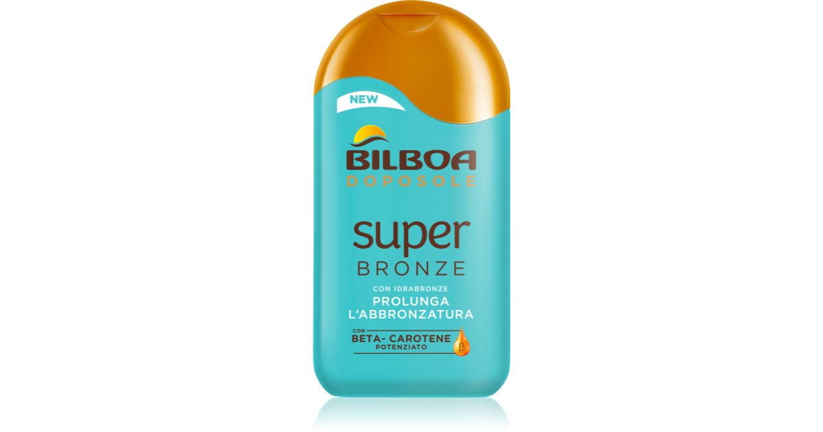 Bilboa Super Bronze Solbränneförlängande kroppslotion Med betakaroten ...