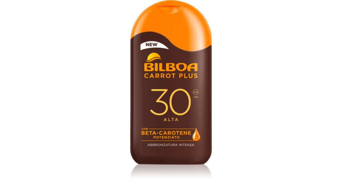 Bilboa Carrot Plus lait solaire SPF 30 | notino.fr