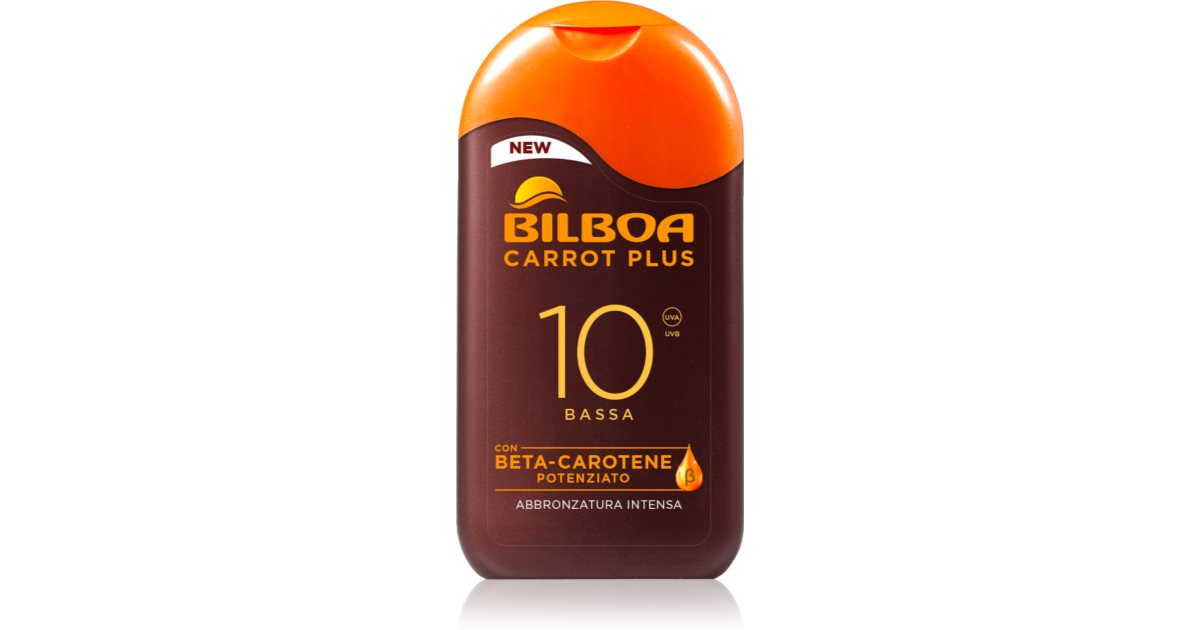 Bilboa Carrot Plus opalovací mléko SPF 10 | notino.cz
