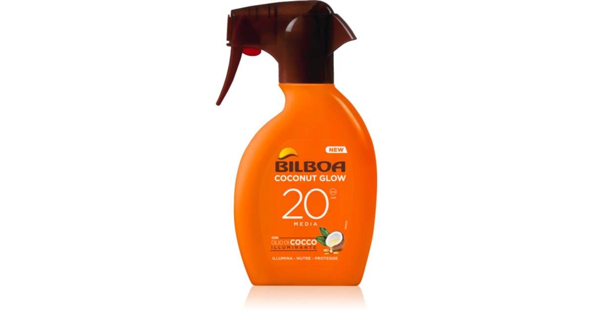 Bilboa Coconut Glow aurinkosuojasuihke SPF 20 | notino.fi