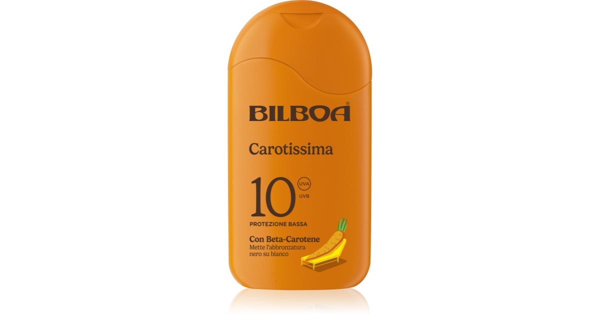 Bilboa Carotissima Crema lait solaire au bêta-carotène | notino.fr
