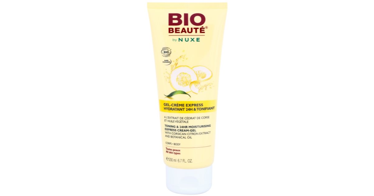 Bio Beauté by Nuxe Body Toning and Hydrating Gel Cream with Corsican ...
