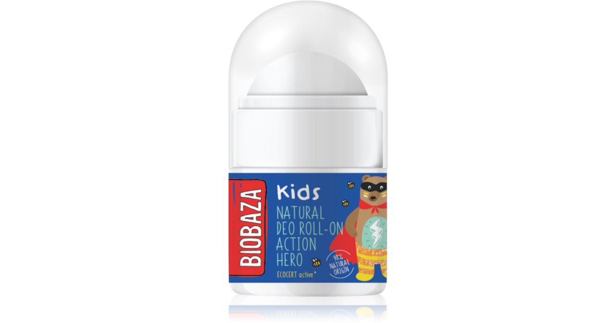 BIOBAZA Action Hero roll-on deodorant | notino.co.uk