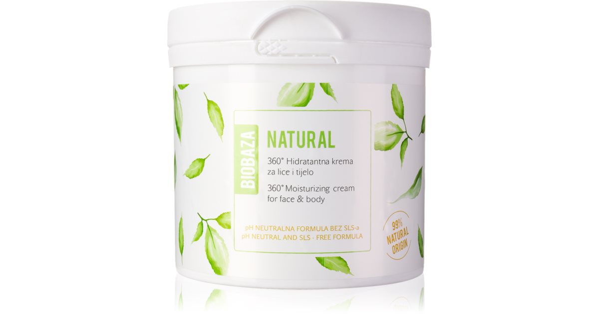 BIOBAZA Natural moisturising cream for face and body | notino.co.uk
