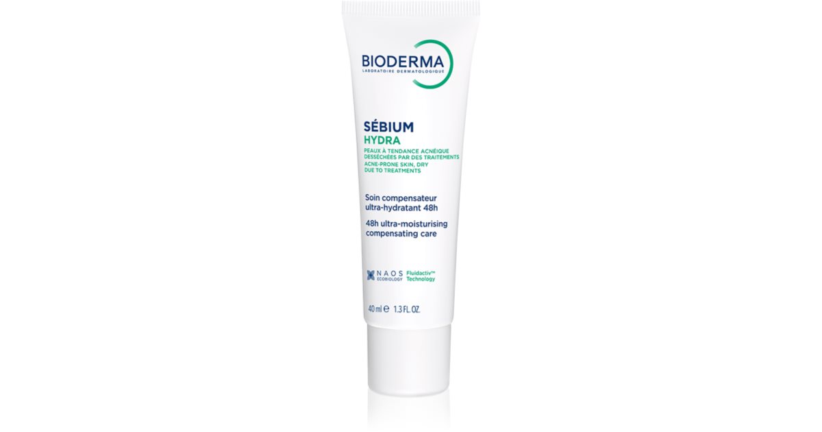 Bioderma Sébium Hydra crème hydratante pour peaux sèches et irritées ...