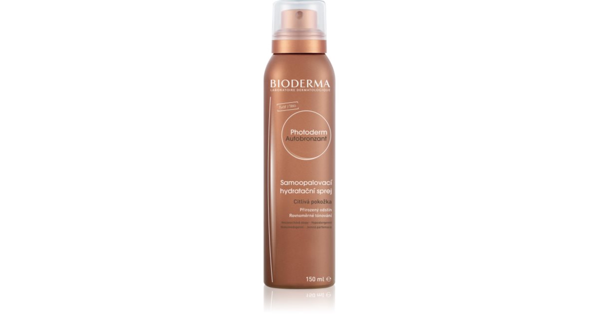 Bioderma Photoderm Autobronzant Self-Tanning Spray for Sensitive Skin ...