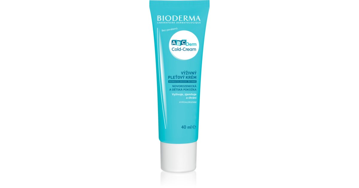 Bioderma ABC Derm Cold-Cream crema facial protectora para niños | notino.es