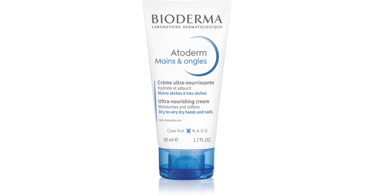 Bioderma Atoderm Cream Hand & Nails hand cream for very dry sensitive ...