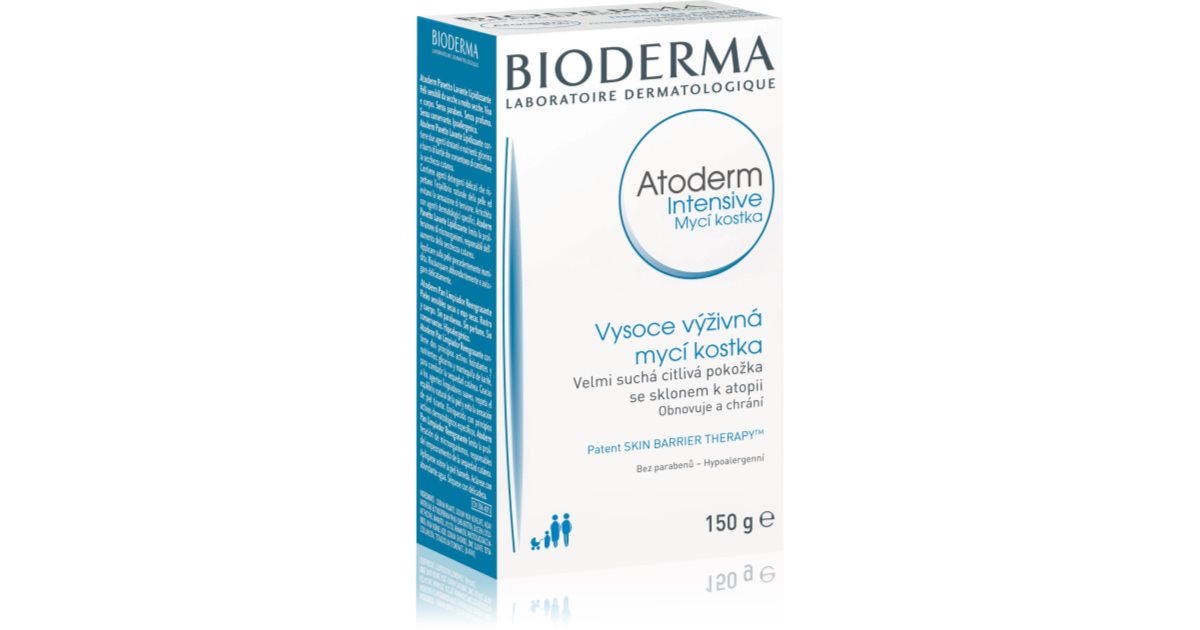 Bioderma Atoderm Intensive cleansing soap for dry to very dry skin ...