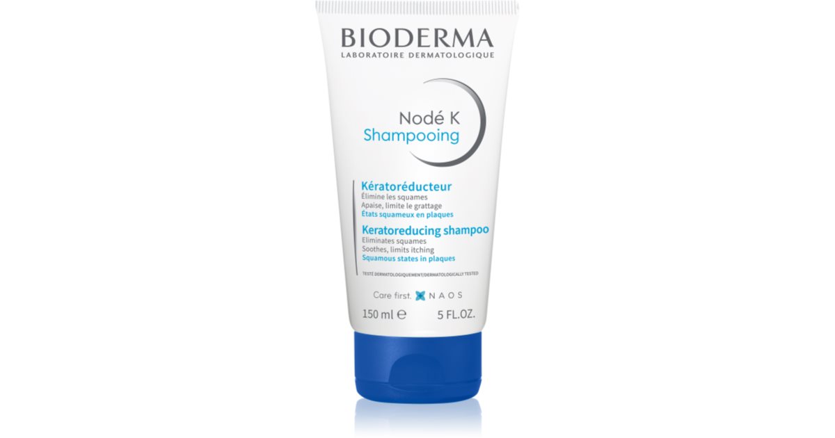 Bioderma Nodé K soothing shampoo to prevent skin peeling | notino.co.uk