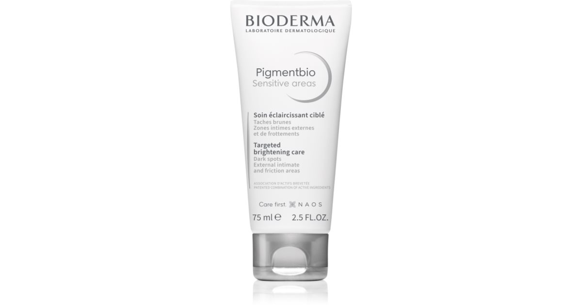 Bioderma Pigmentbio Sensitive Areas crème blanchissante visage et zones ...