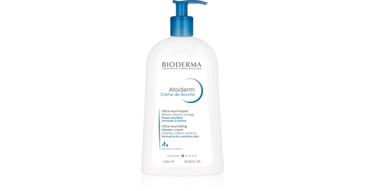 Bioderma Atoderm Shower Cream nourishing shower cream for normal to dry ...