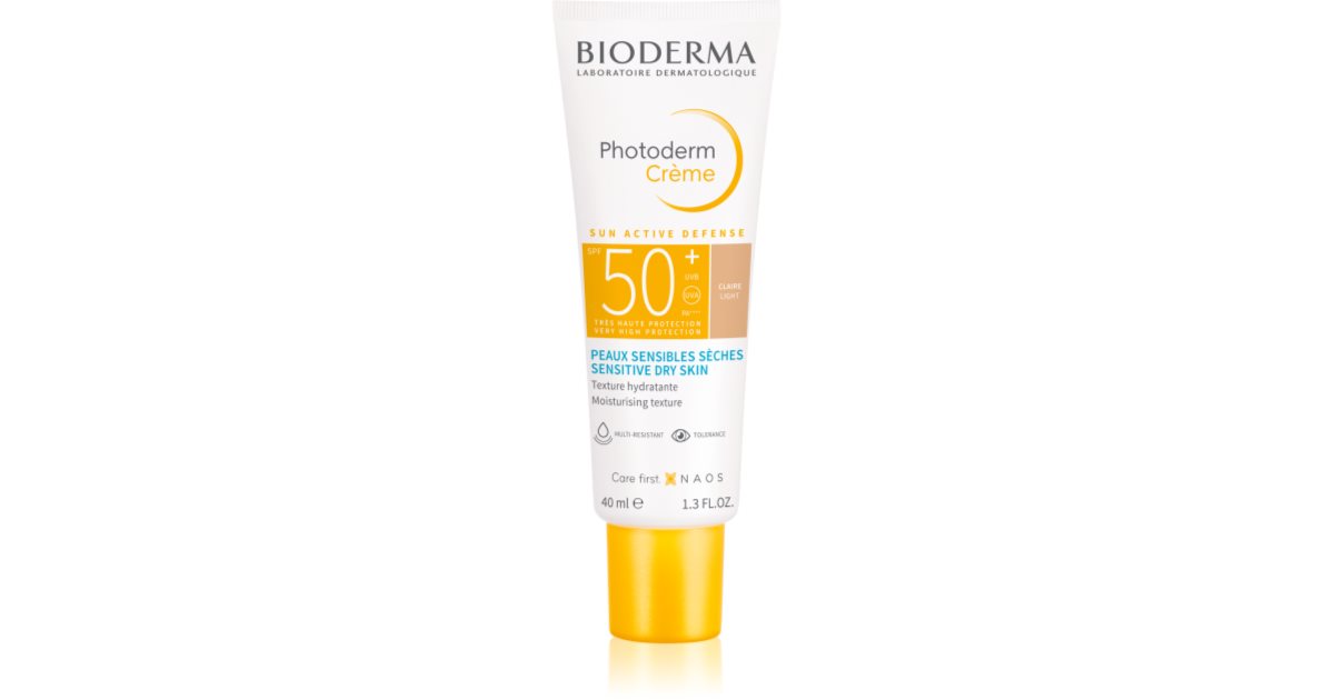 Bioderma Photoderm Créme protective tinted cream for the face SPF 50 ...