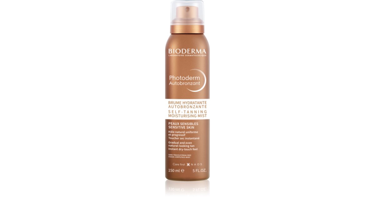 Bioderma Photoderm Autobronzant self-tanning spray with moisturising ...