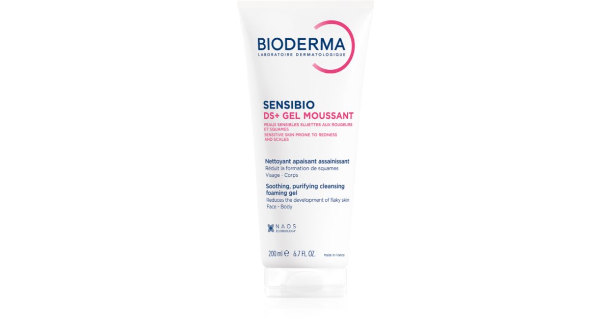 Bioderma Sensibio DS+ Gel Moussant čistiaci gél pre citlivú pleť ...