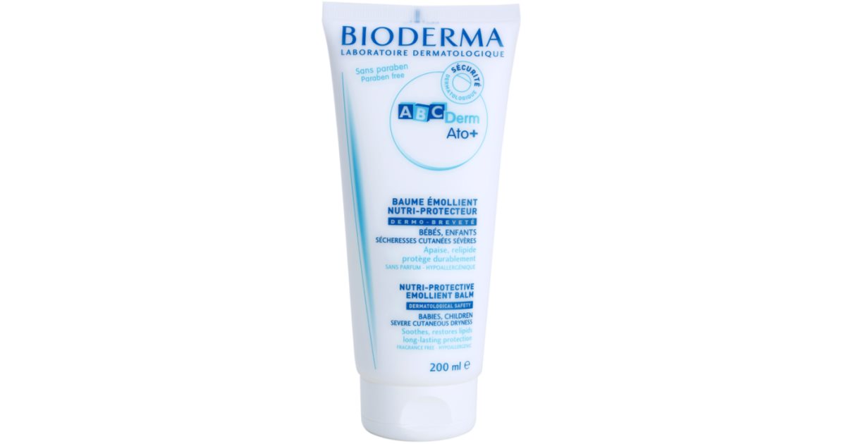 Bioderma ABC Derm Ato+ crema corporal para niños para pieles secas y ...
