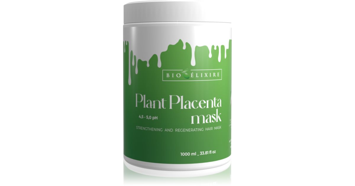 Bioélixire Plant Placenta Mask regeneračná maska pre posilnenie vlasov ...