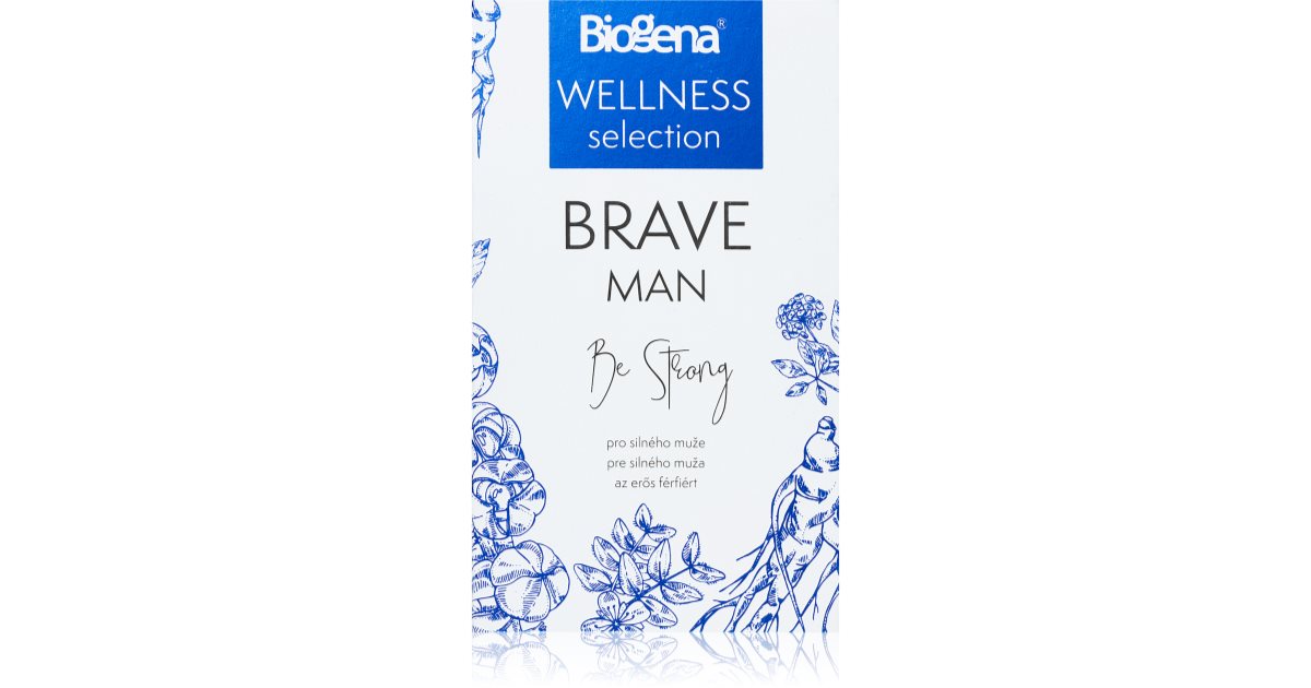 Biogena Wellness selection Brave Man herbata w torebkach dla mężczyzn