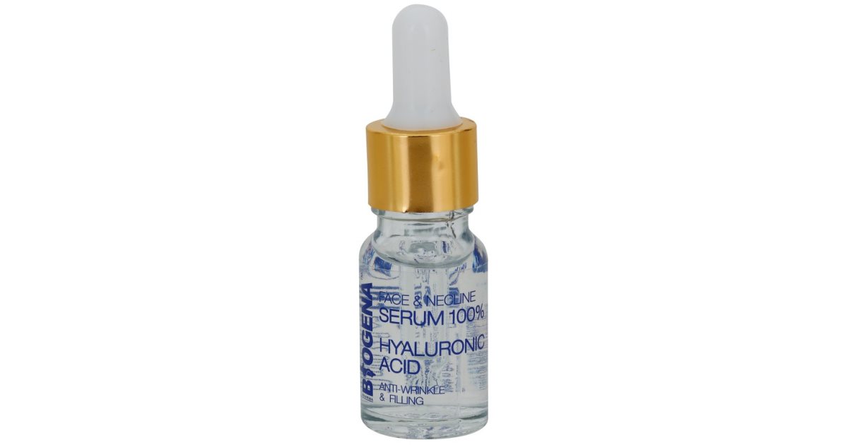 Biogena Face&Neckline Serum 45+ Antifalten Serum mit Hyaluronsäure ...