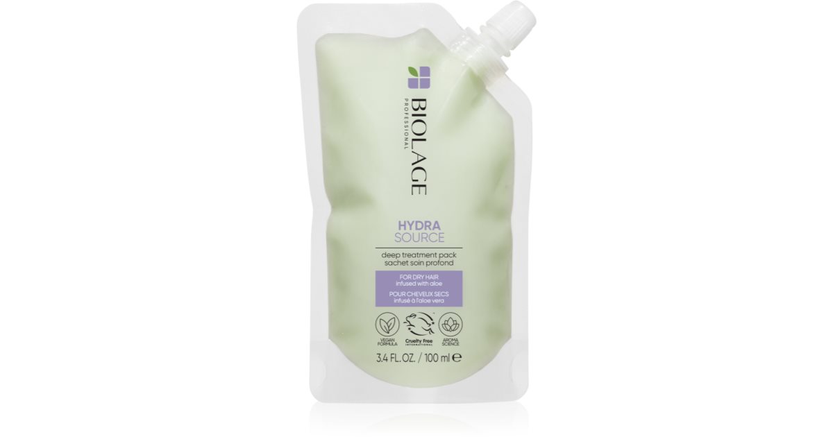 Biolage Essentials HydraSource deep-cleansing mask for dry hair ...