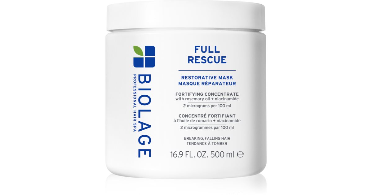Biolage Full Rescue Mask for hair density and protection against ...