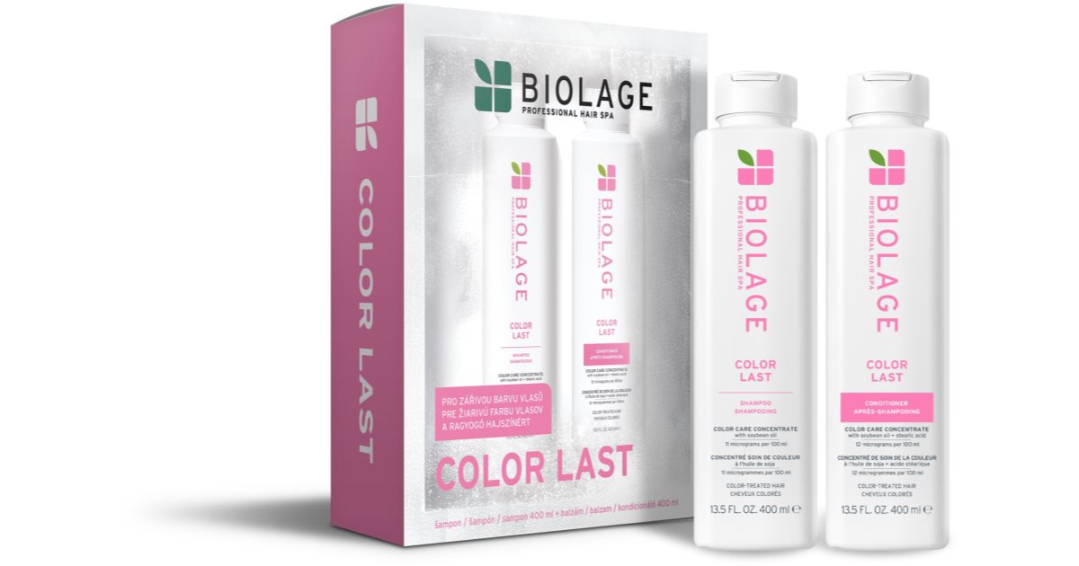 Biolage Essentials ColorLast Geschenkset für gefärbtes Haar | notino.at